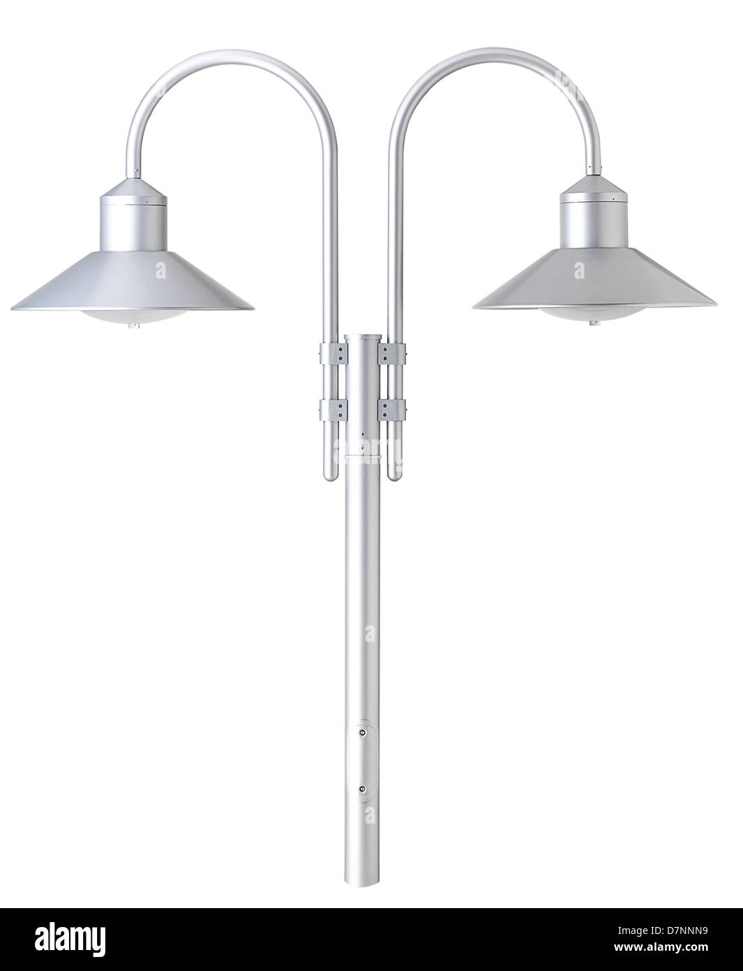 Two lampposts on one pole Stock Photo - Alamy