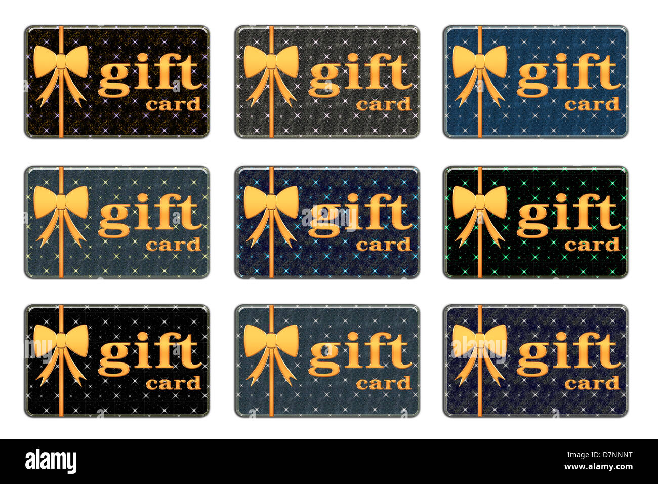 gift card design Stock Photo - Alamy