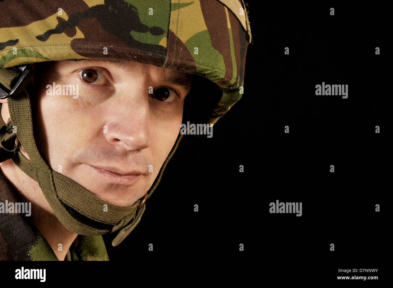 Shell shock soldier stare hi-res stock photography and images - Alamy