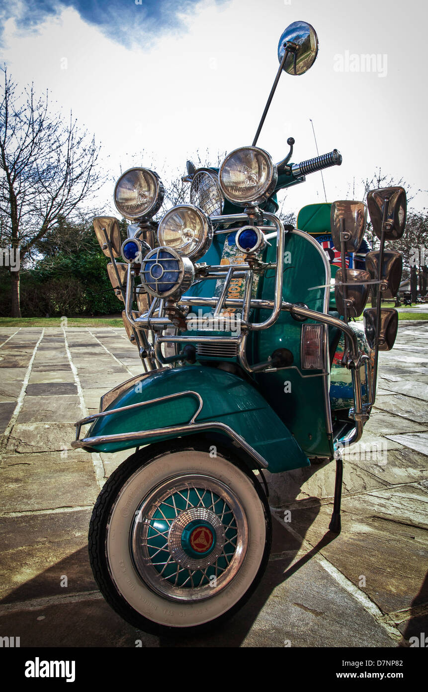 Modified scooter hi-res stock photography and images - Alamy