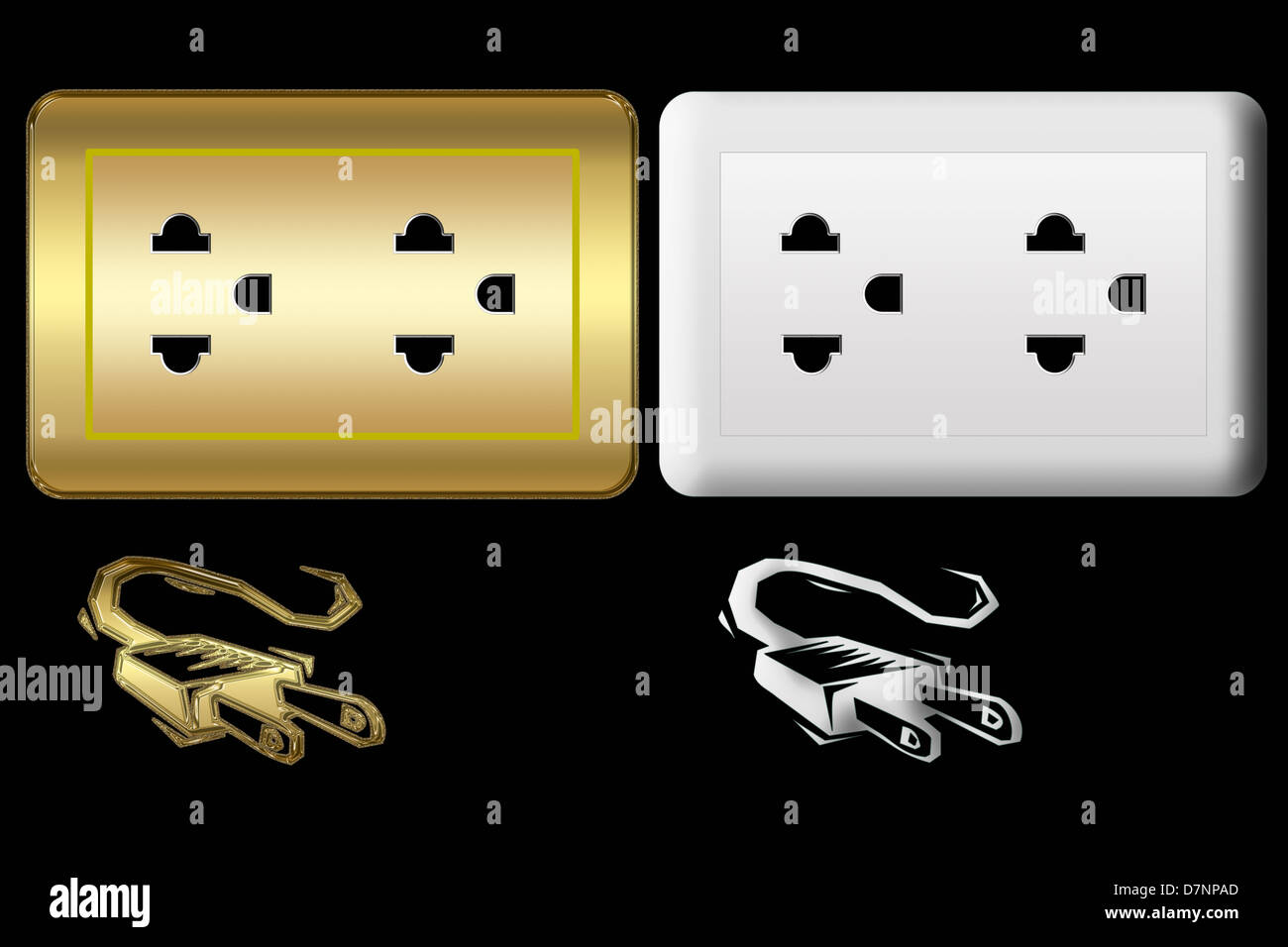 Electricity plug hi-res stock photography and images - Alamy