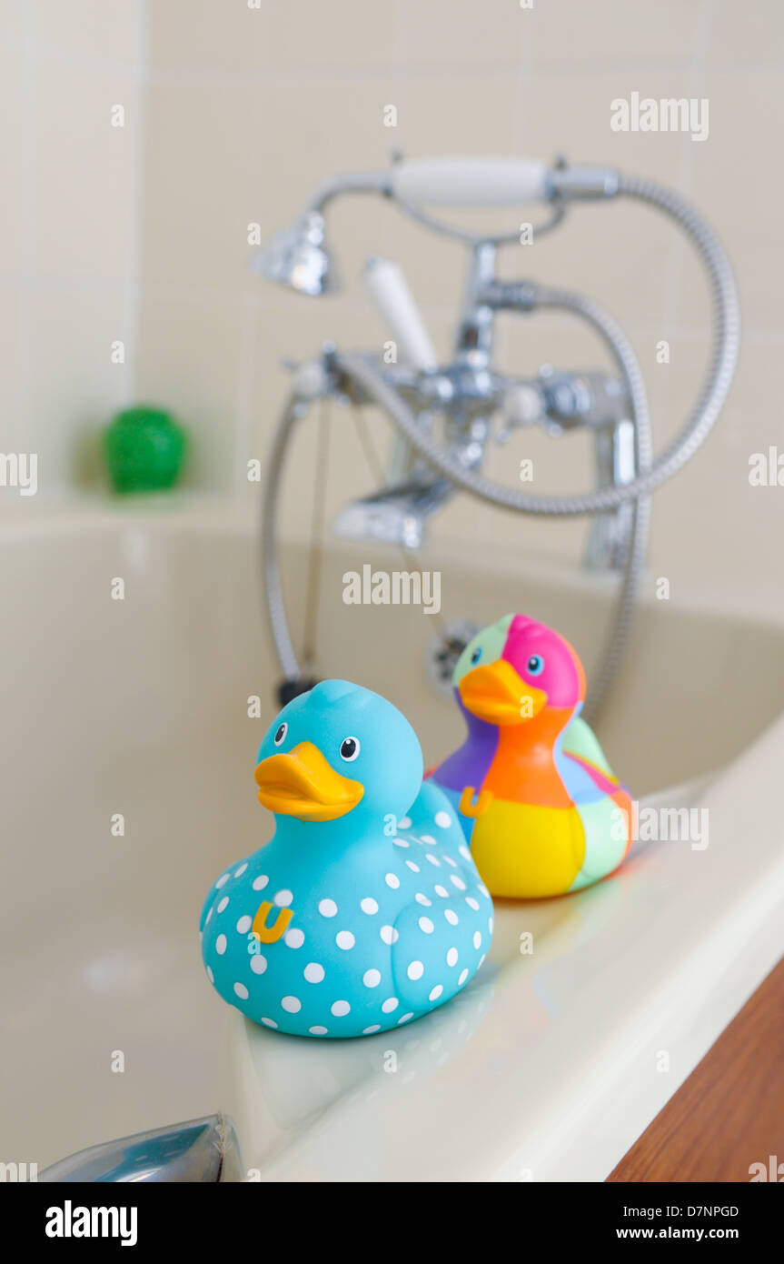 Bathtub rubber ducks hi-res stock photography and images - Alamy