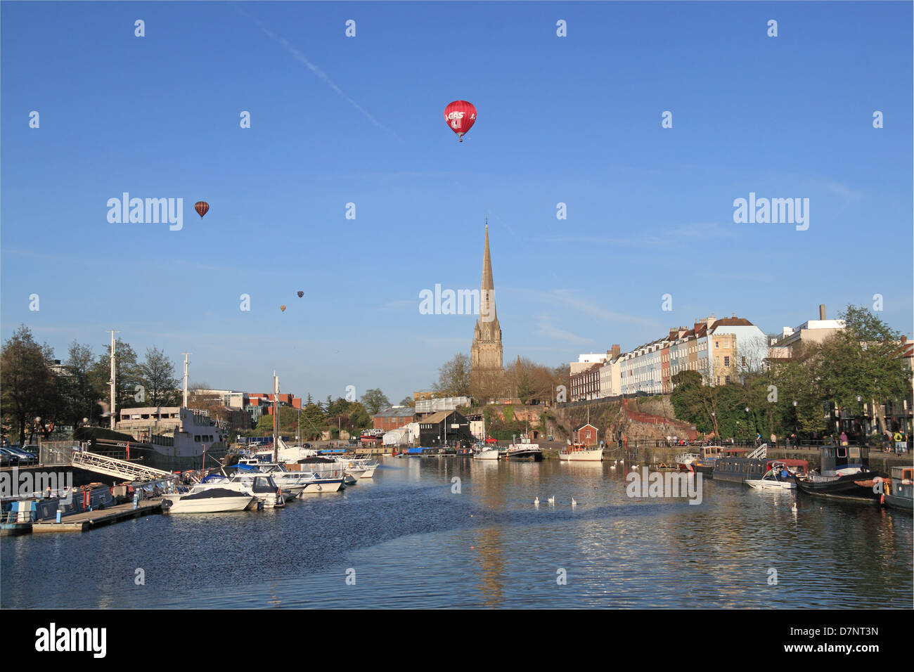 St mary redcliffe balloons bristol hi-res stock photography and images ...