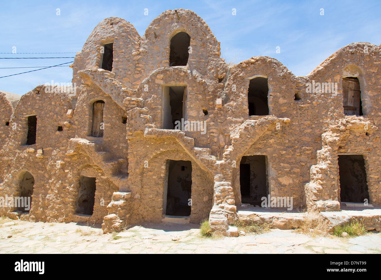 Ksar Hadada near Tataouine Tunisia Stock Photo - Alamy