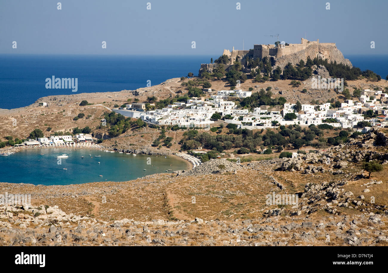 Lindos, Rhodes, Greece Stock Photo - Alamy