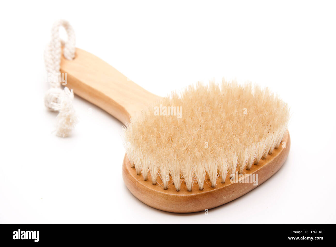 Back brush with bristles Stock Photo - Alamy