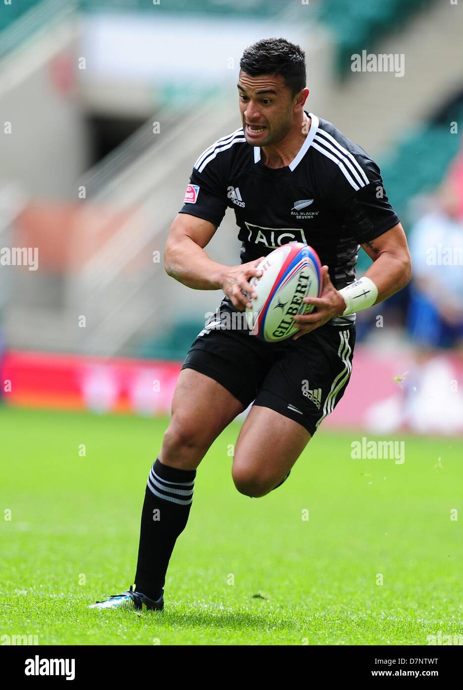 London, UK. 11th May 2013. Sherwin Stowers in action for New Zealand ...