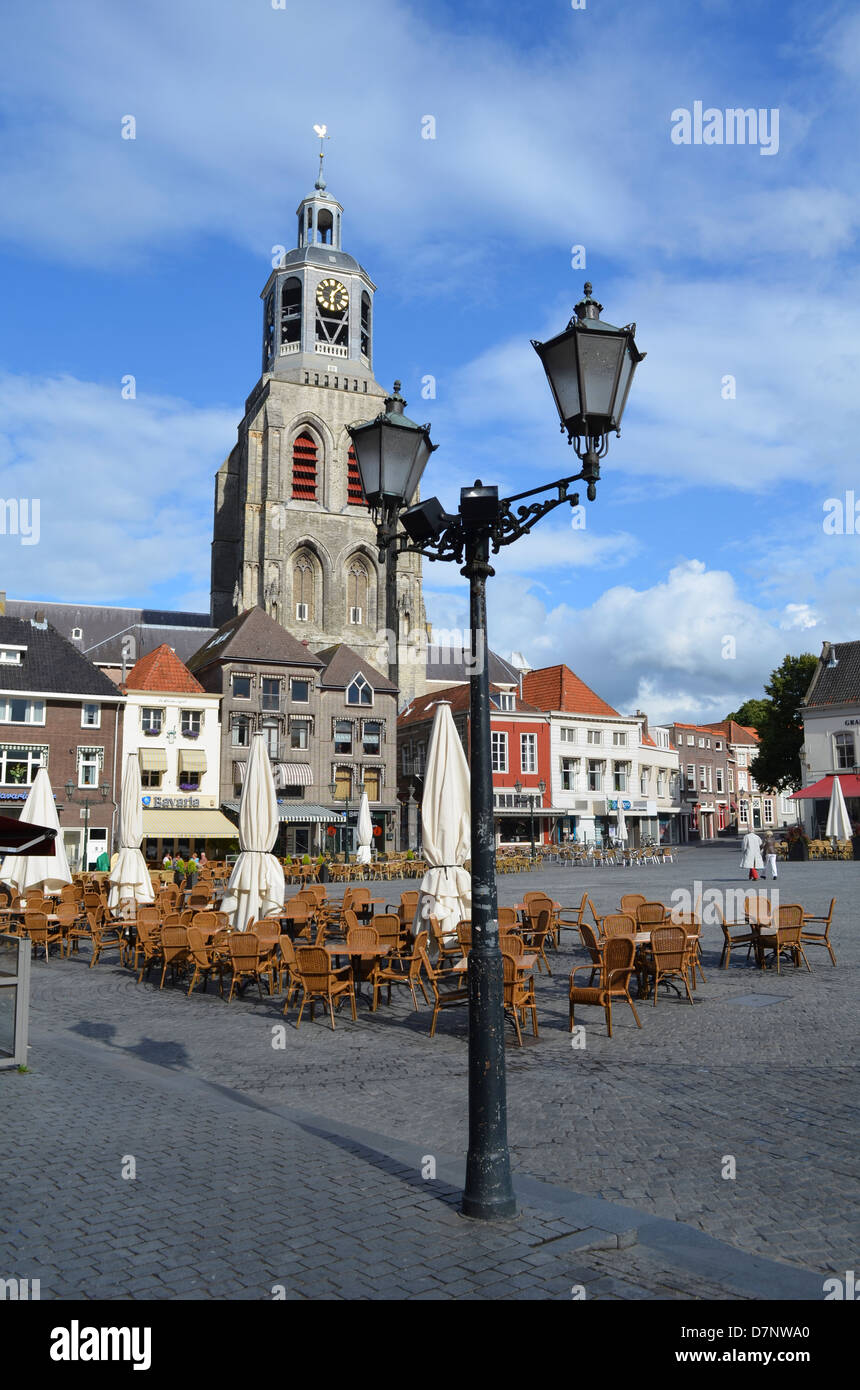 Traditional town square of The Netherlands Stock Photo - Alamy