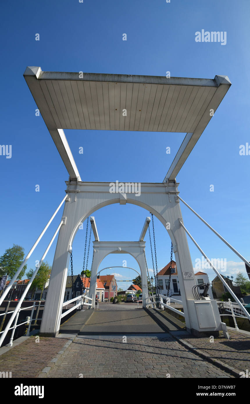 Traditional Dutch River Bridge Stock Photo - Alamy
