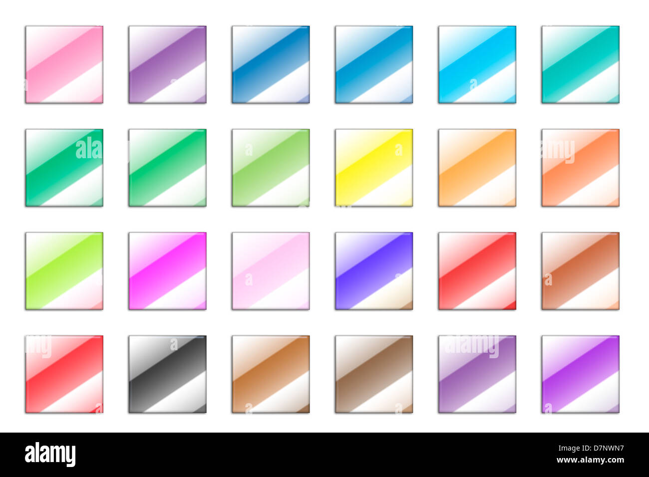 Colorful button bar Cut Out Stock Images & Pictures - Alamy