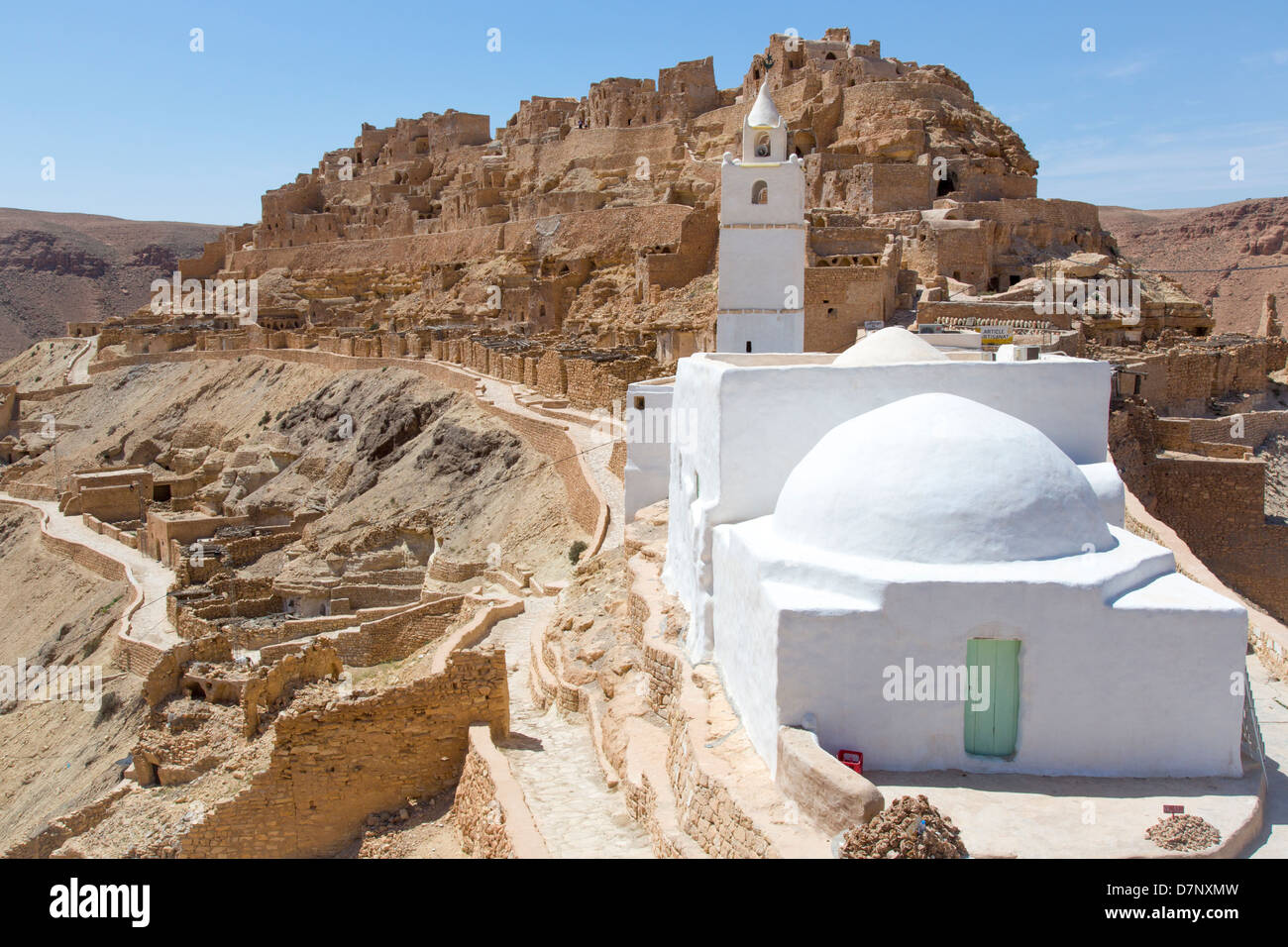 Chenini Village near Tataouine Tunisia Stock Photo - Alamy