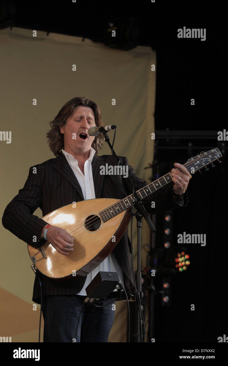 Steve Knightley of Show of Hands folk music band at the Party to ...