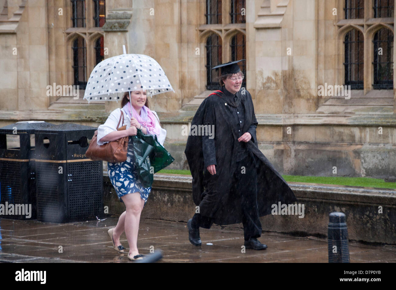 King's college cambridge graduation High Resolution Stock Photography ...