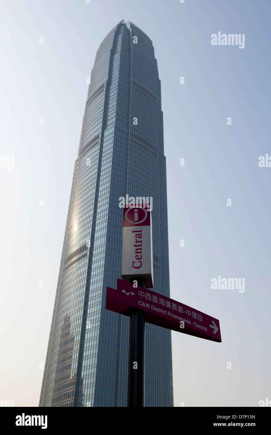 IFC building in Central, Hong Kong Stock Photo - Alamy