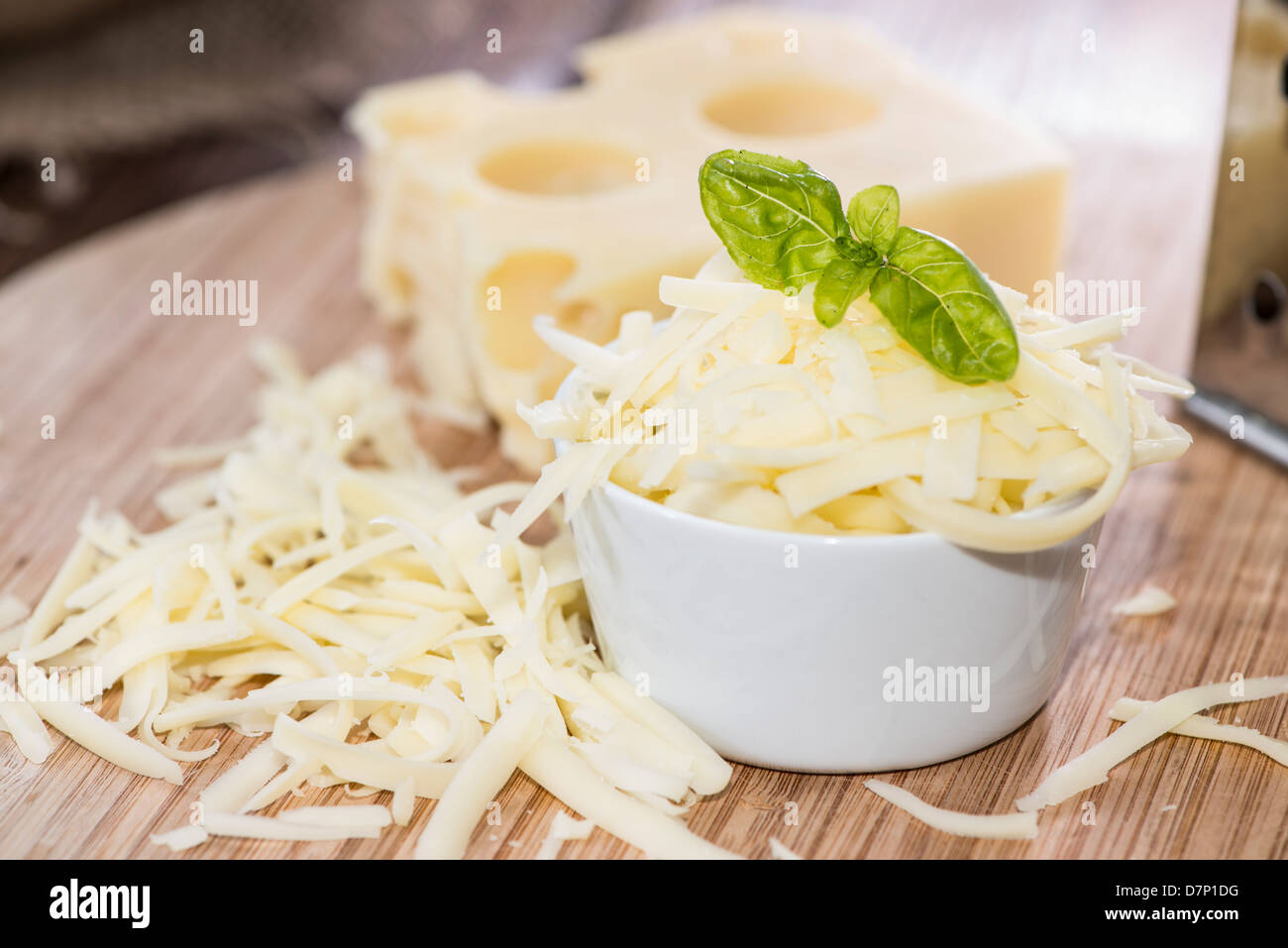 Fresh piece of Emmentaler Cheese Stock Photo - Alamy