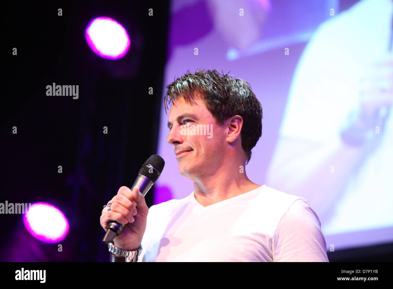 Scottish-American actor John Barrowman (Torchwood, Dr. Who) takes part ...