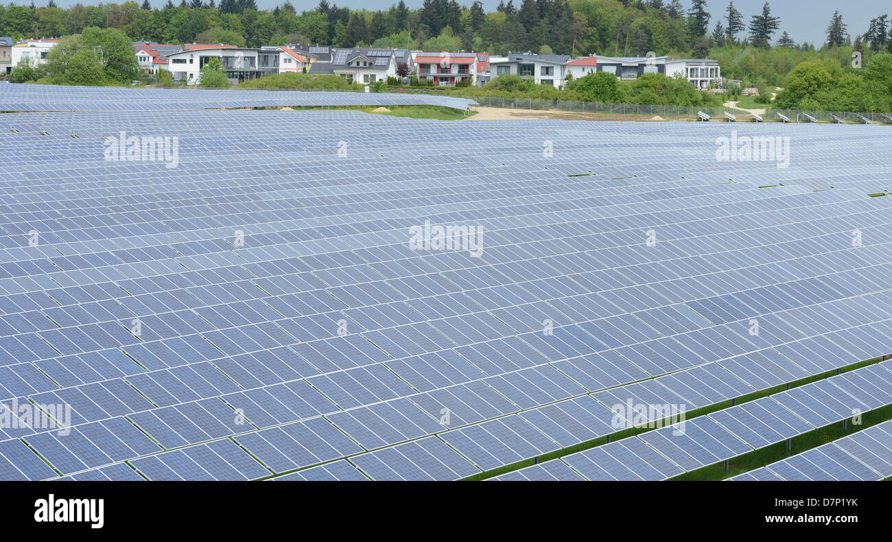 The solar park at Mutlanger Heide is pictured in Mutlangen, Germany, 11 ...
