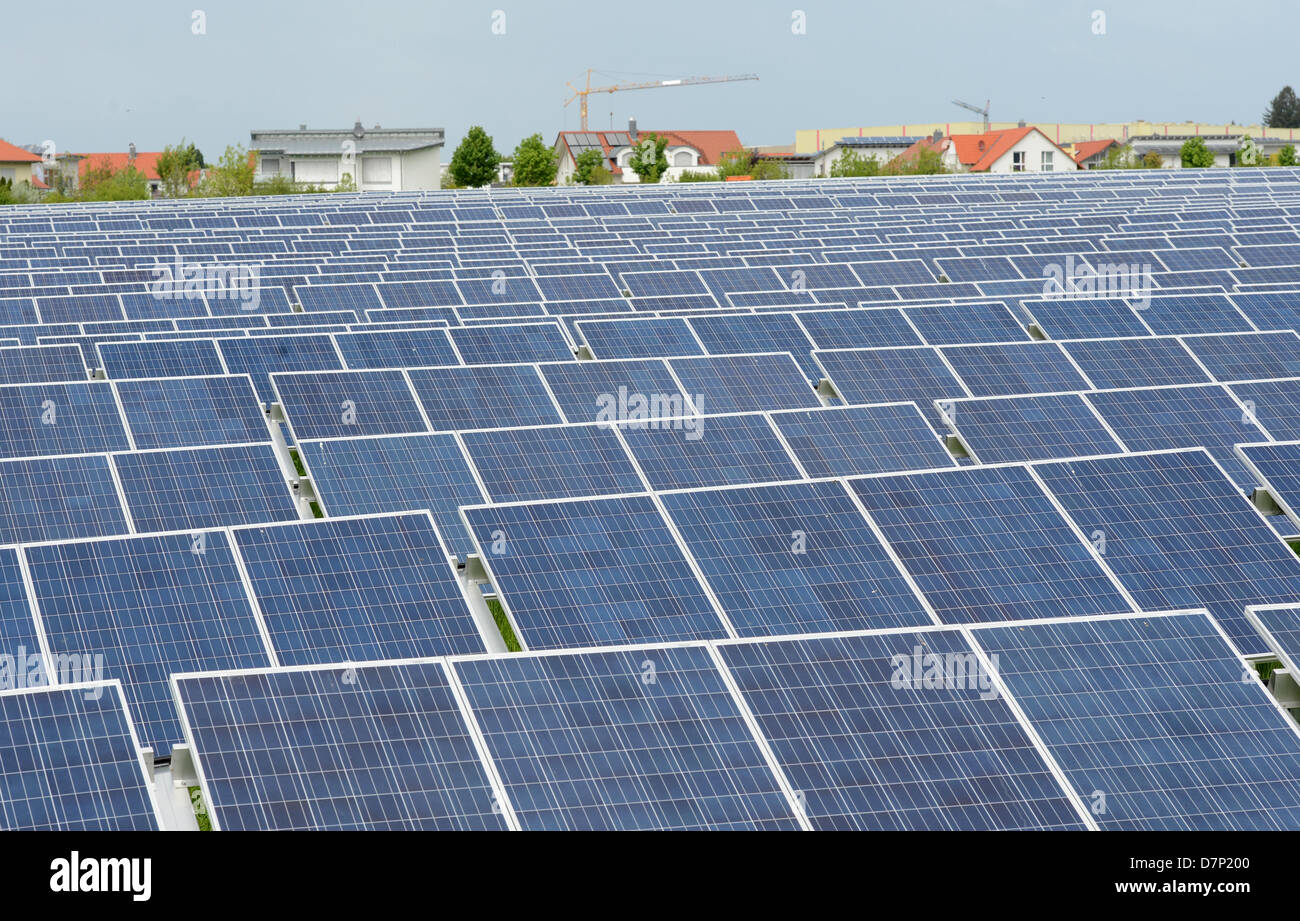 The solar park at Mutlanger Heide is pictured in Mutlangen, Germany, 11 ...