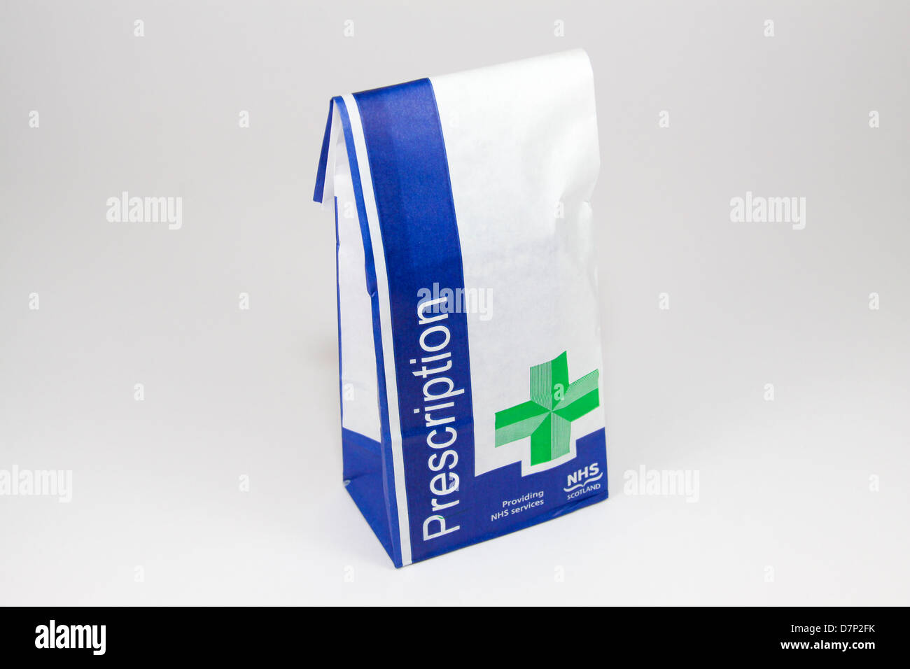 Standard NHS Scotland prescription pack Stock Photo - Alamy