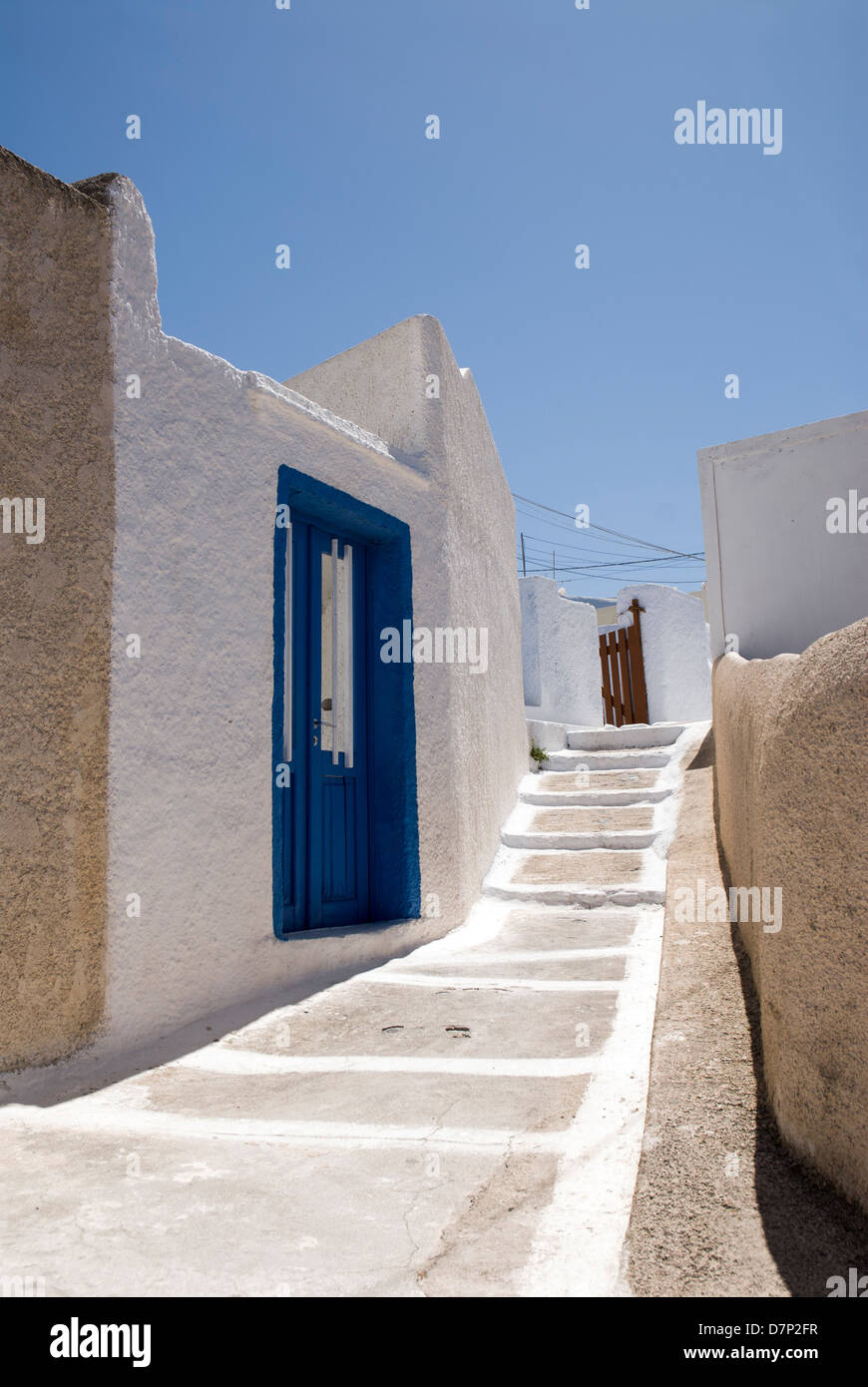 Constructions in Santorini,one of most beautiful and native islands of ...