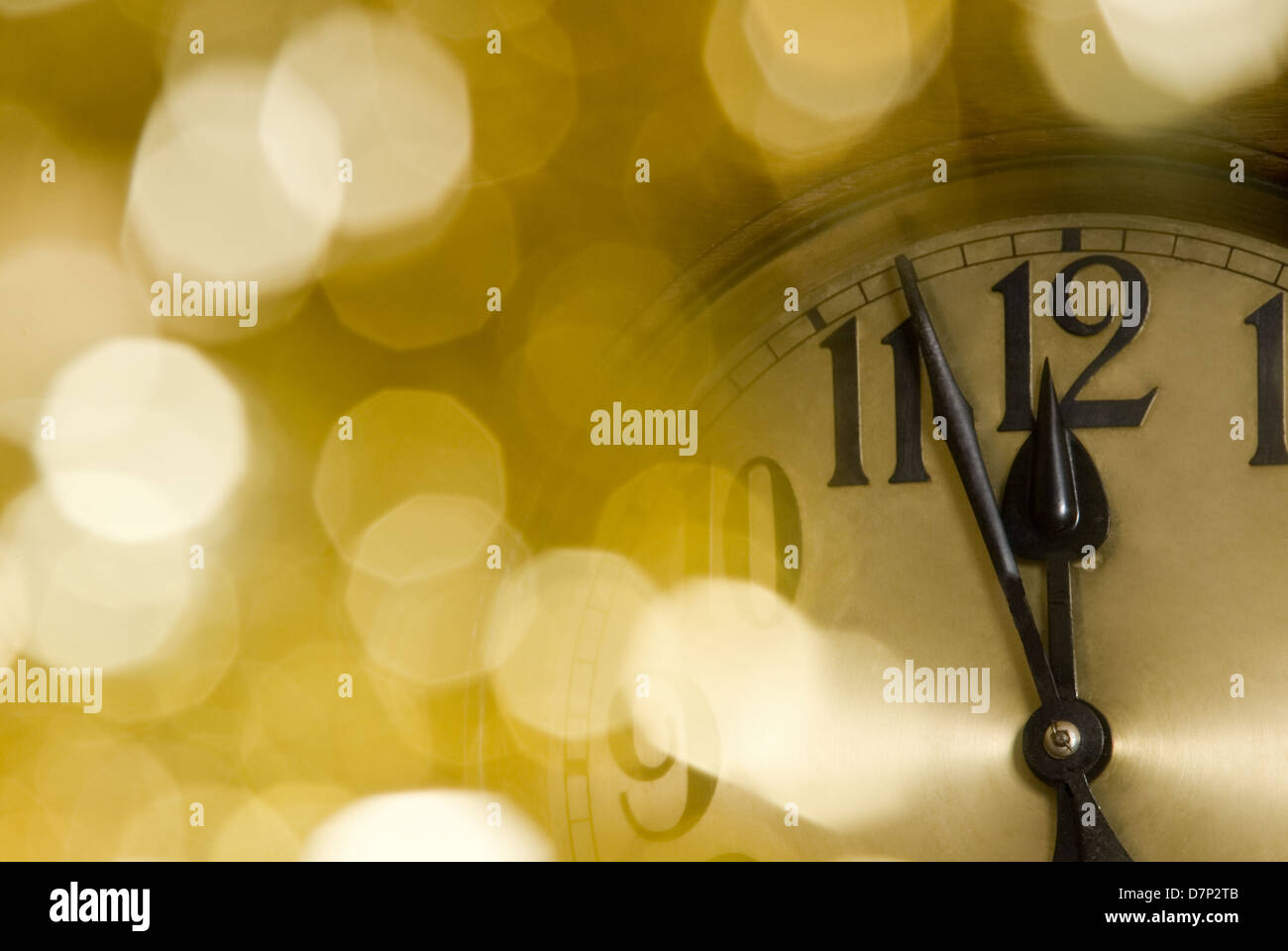 new year clock Stock Photo - Alamy