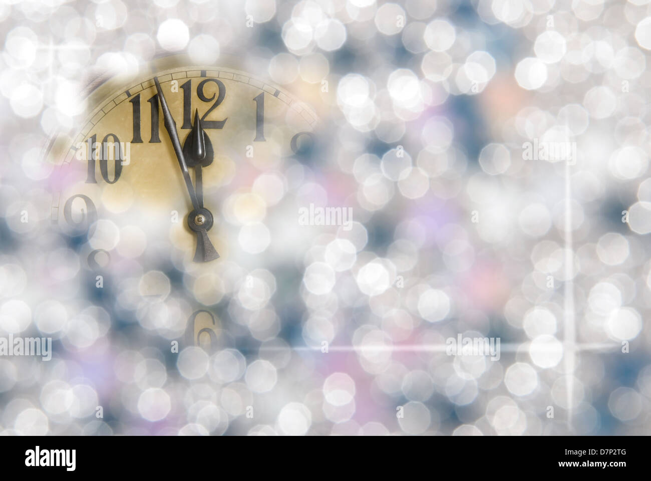 new year clock Stock Photo - Alamy