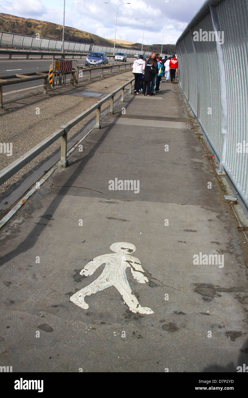 Cycle path foot bridge hi-res stock photography and images - Alamy
