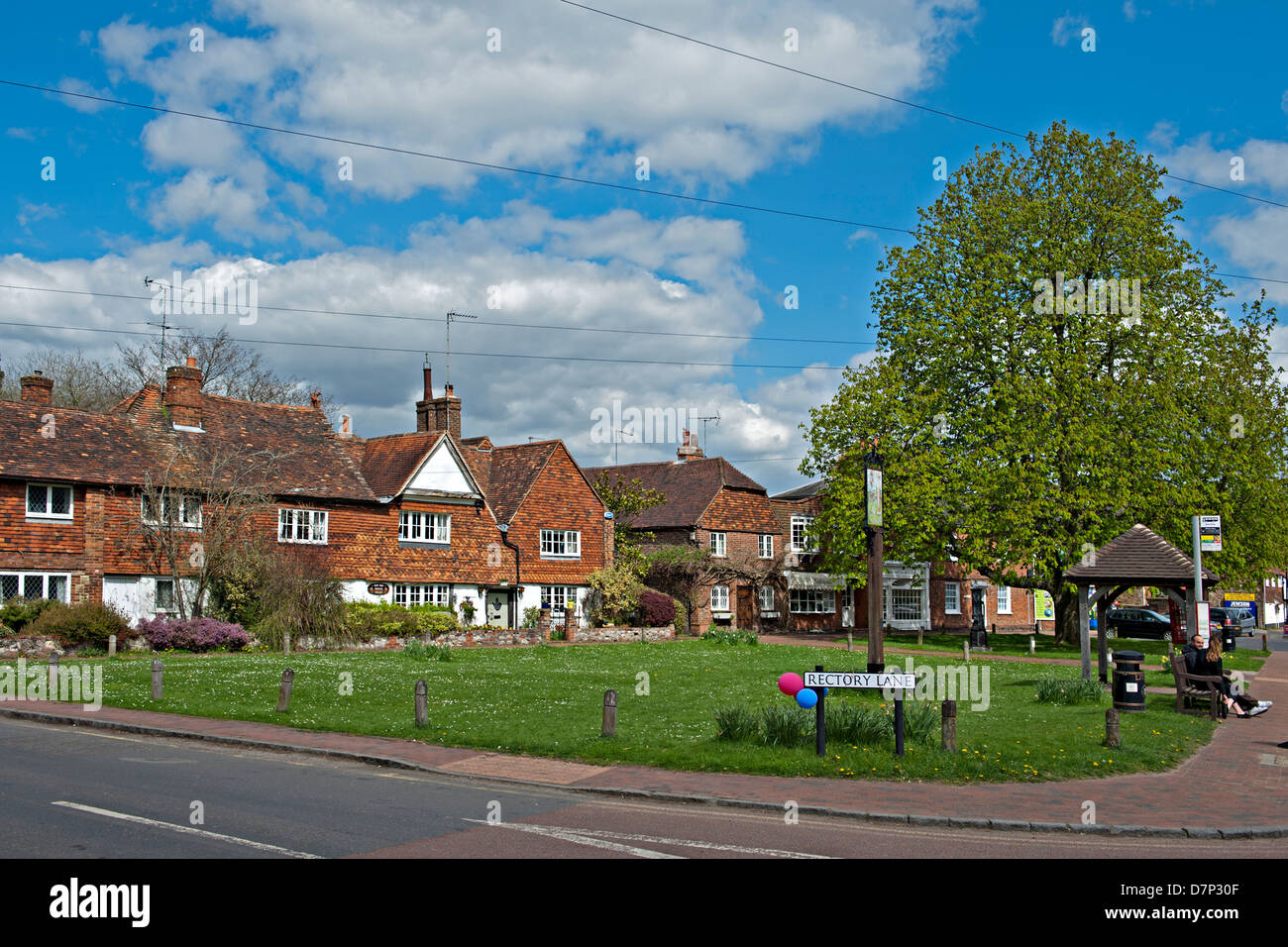 Brasted Village, Kent, UK Stock Photo - Alamy