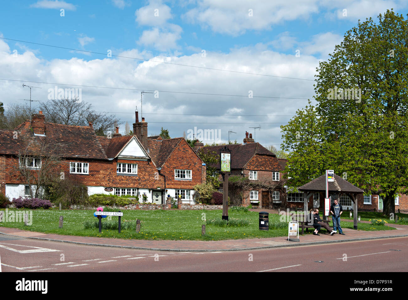 Brasted Village, Kent, UK Stock Photo - Alamy
