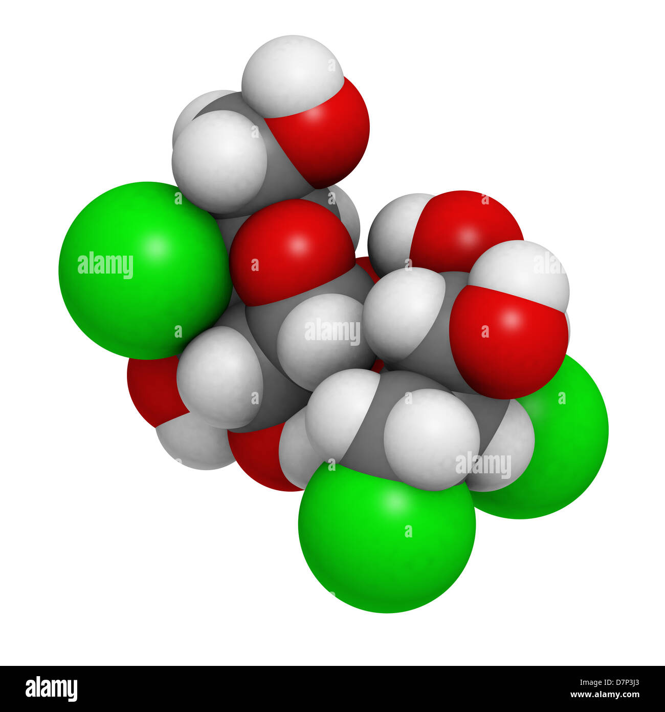 Sucrose sugar molecule atoms represented hi-res stock photography and ...