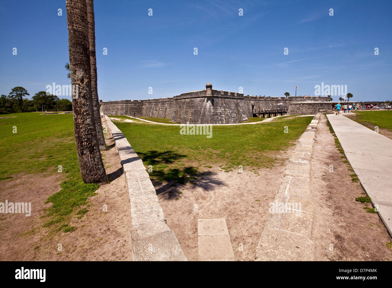 The Castillo de San Marcos Fort is pictured in St. Augustine, Florida ...