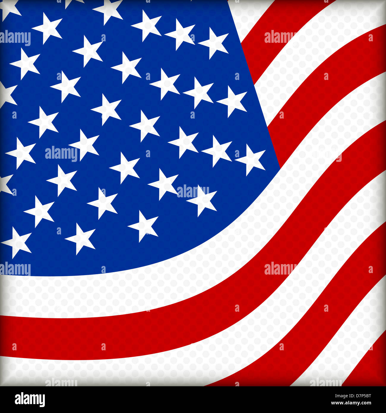 Flag of the USA Stock Photo - Alamy