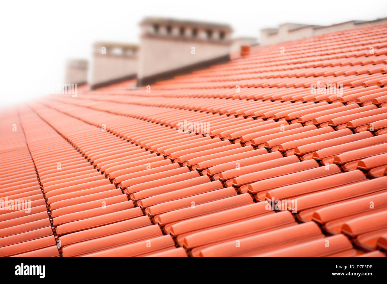 Overlapping roof tiles hi-res stock photography and images - Alamy