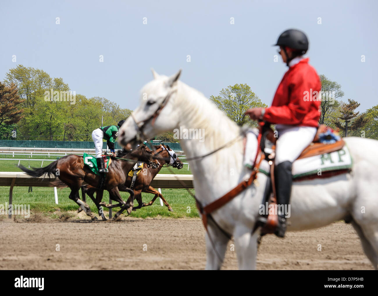 Monmouth park racetrack hi-res stock photography and images - Alamy