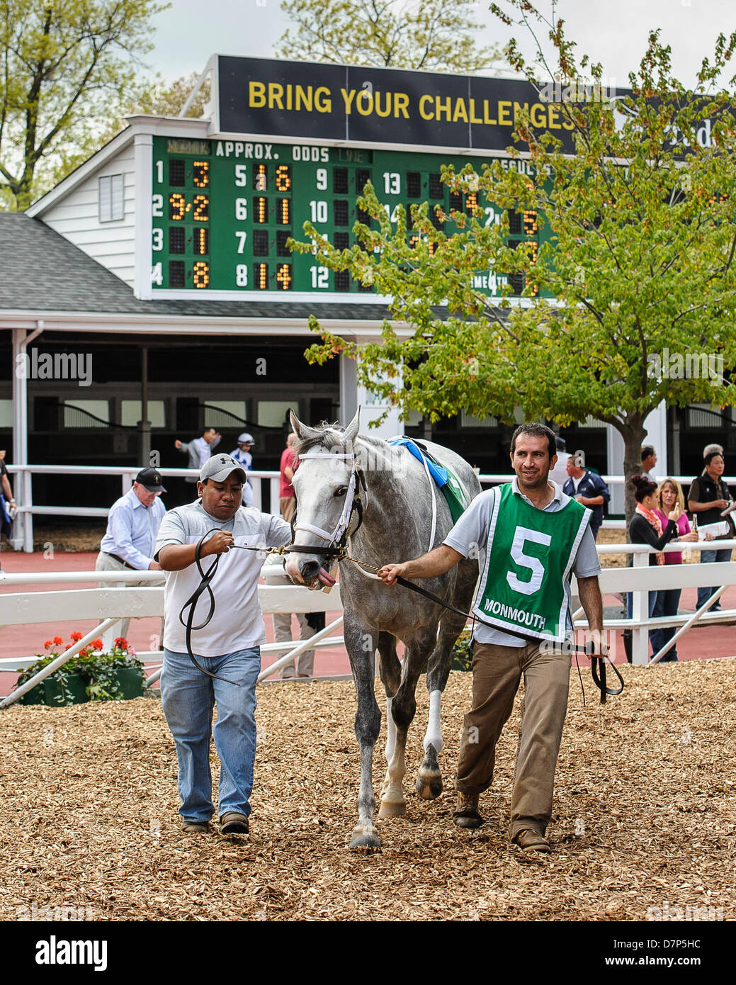 Monmouth park racetrack hi-res stock photography and images - Alamy