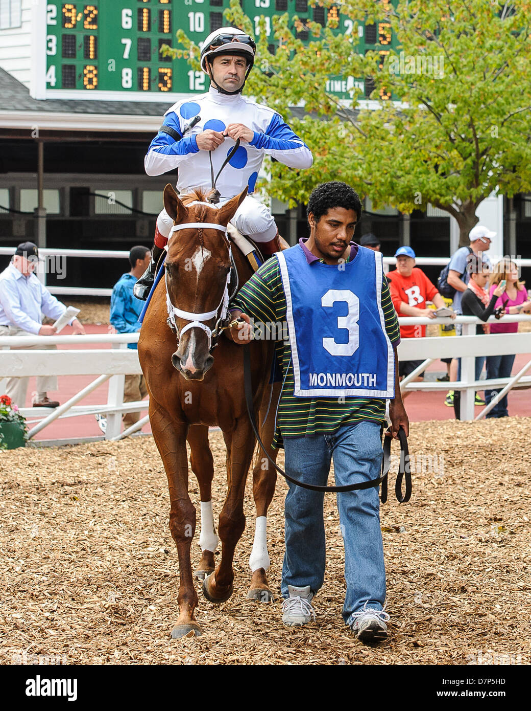 Monmouth park racetrack hi-res stock photography and images - Alamy
