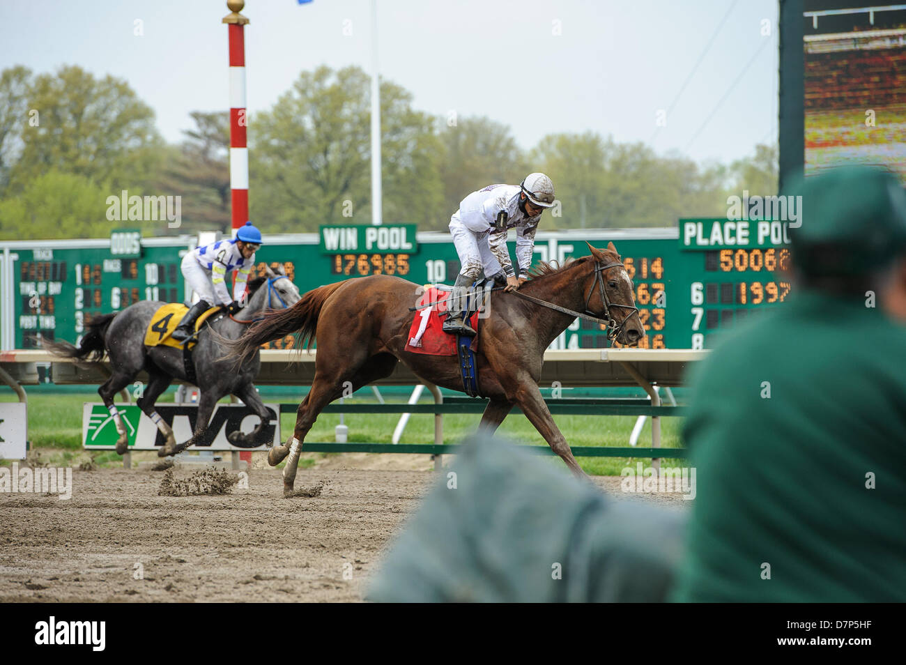 Monmouth park racetrack hi-res stock photography and images - Alamy
