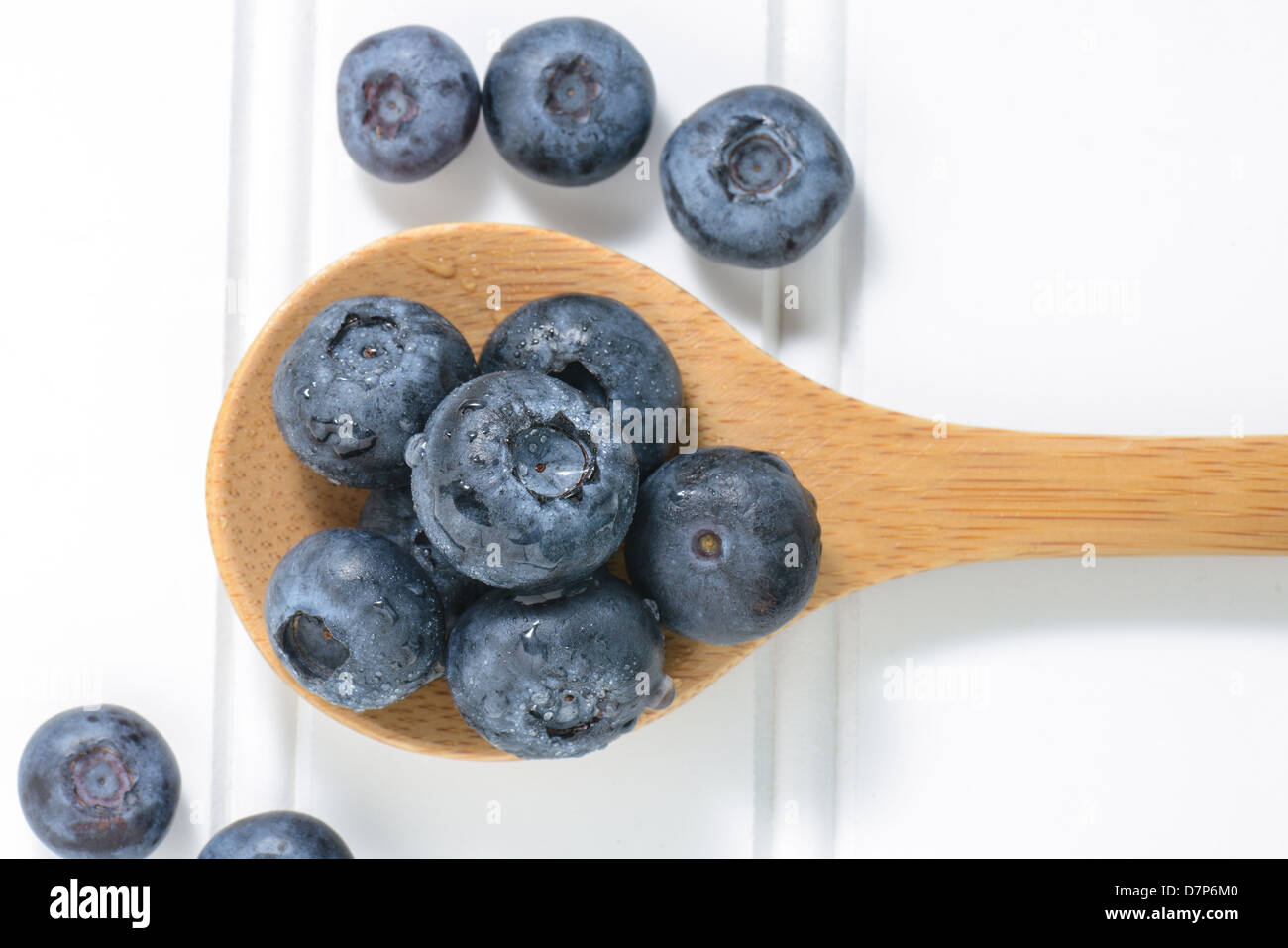 Fresh Blueberries Close Up Stock Photo - Alamy