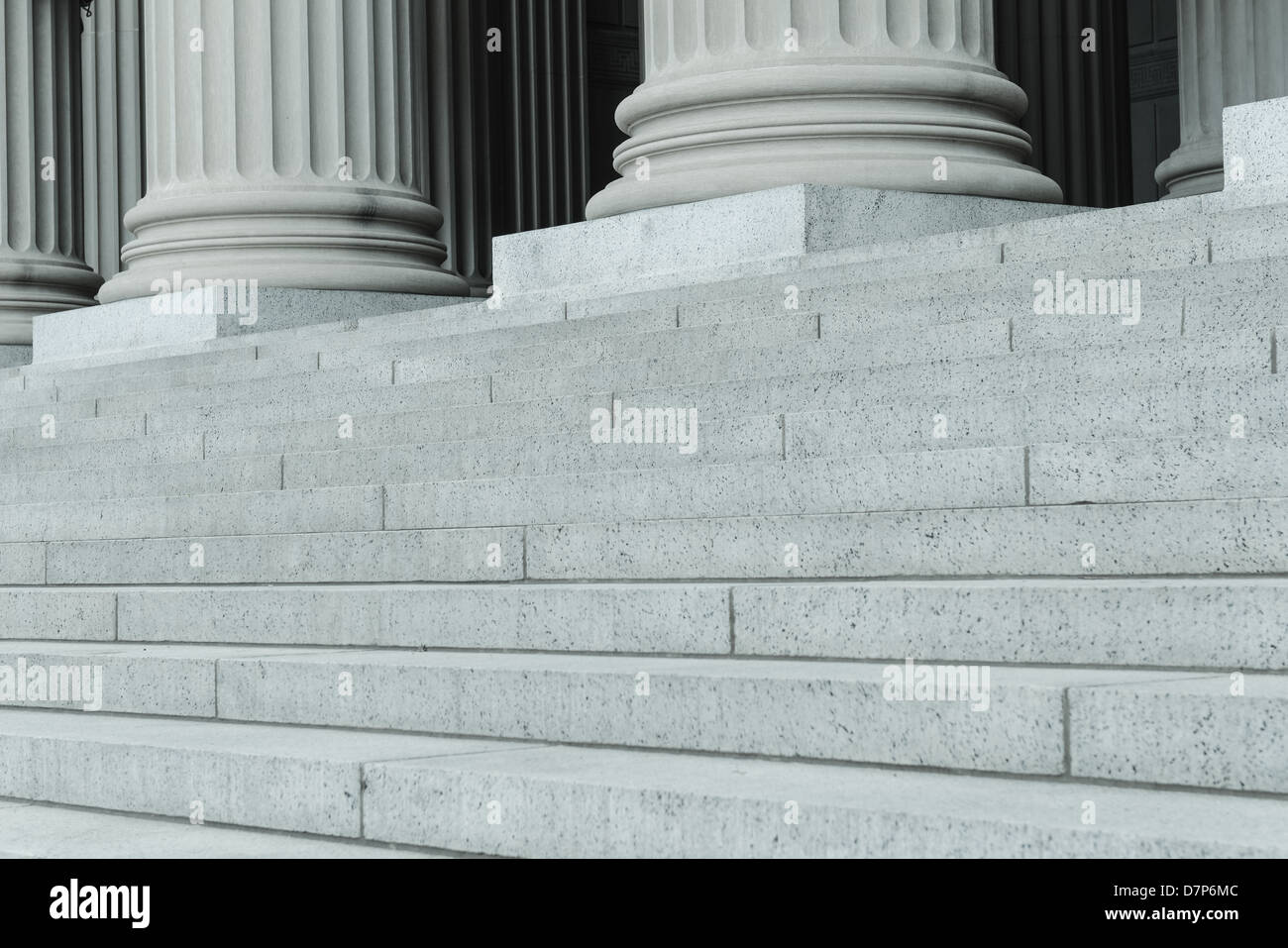Pillars and Steps Stock Photo - Alamy