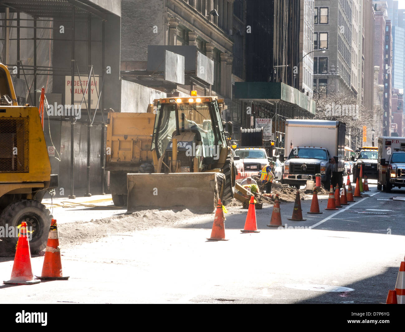 Temporary construction safety hi-res stock photography and images - Alamy