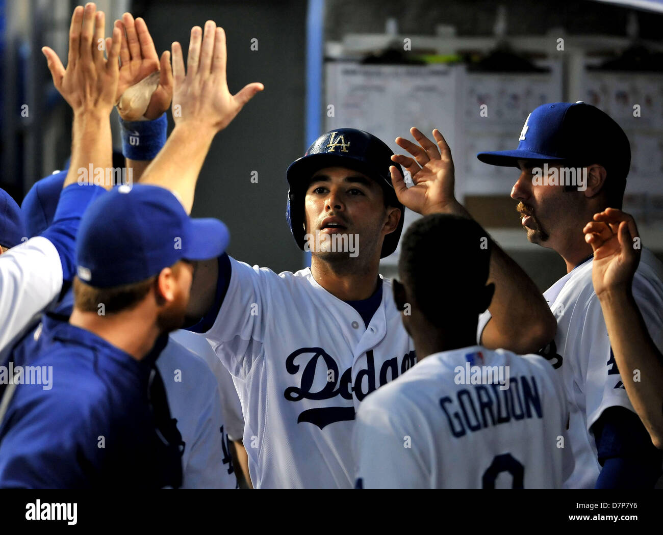 Los Angeles, CA. 11th May 2013. Los Angeles Dodgers right fielder Andre ...