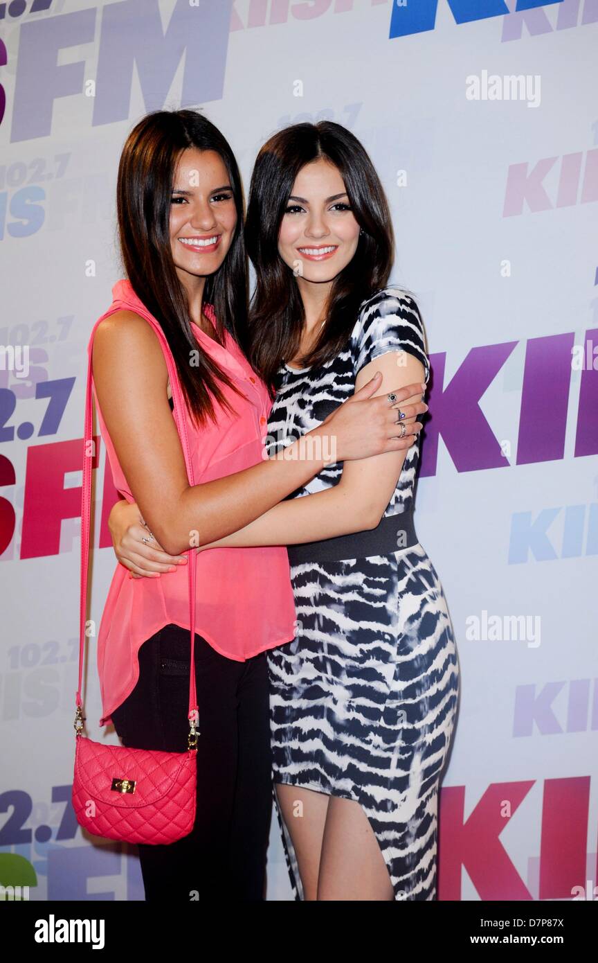 Madison Grace Reed, Victoria Justice in attendance for KIIS FM's WANGO ...