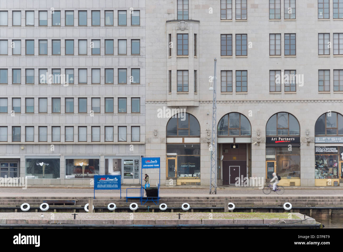 Eteläranta street in Helsinki Finland Stock Photo - Alamy