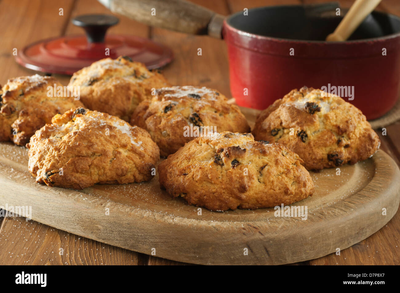 Rock cakes Traditional Food UK Stock Photo - Alamy