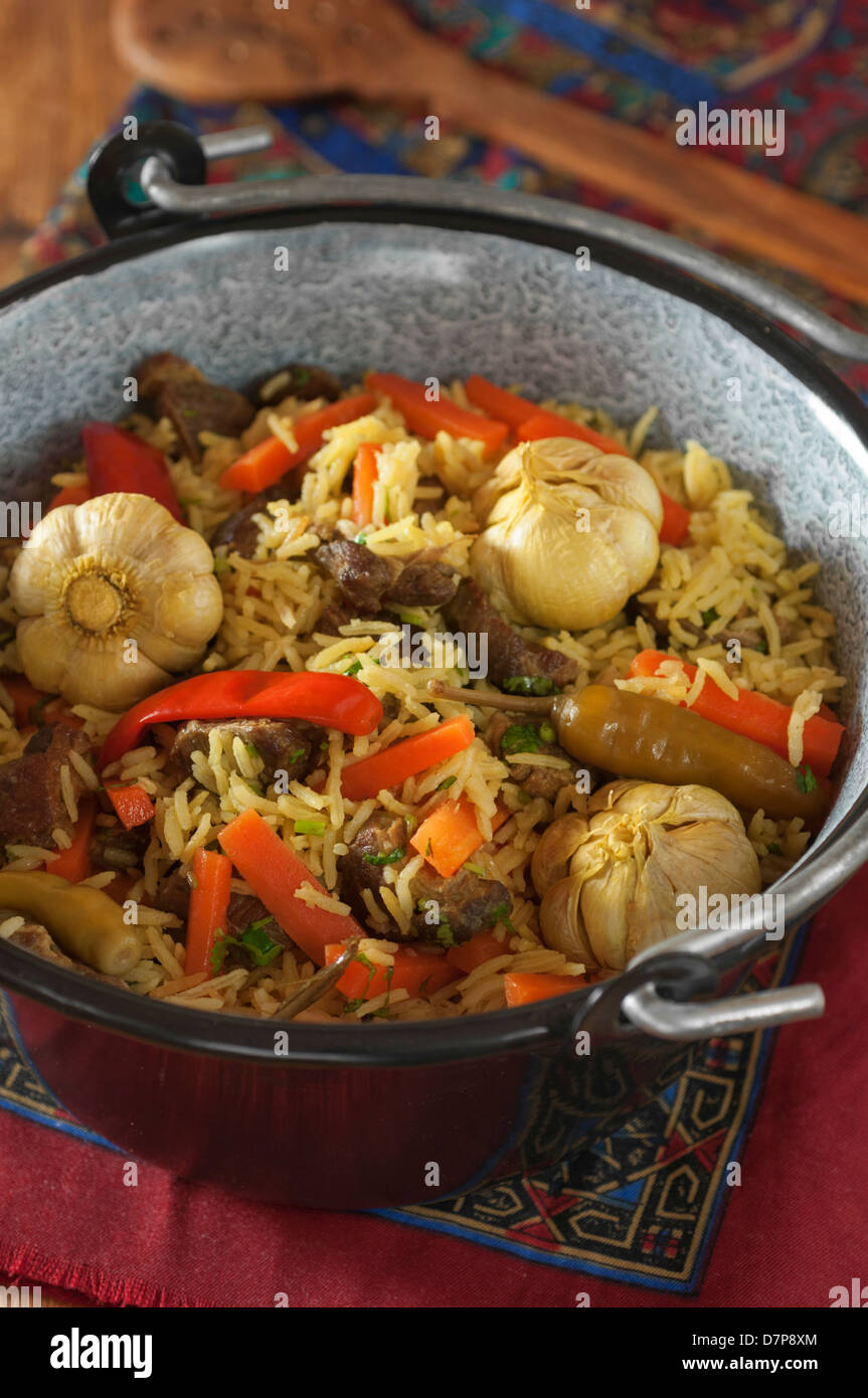 Tajik pilaf hi-res stock photography and images - Alamy
