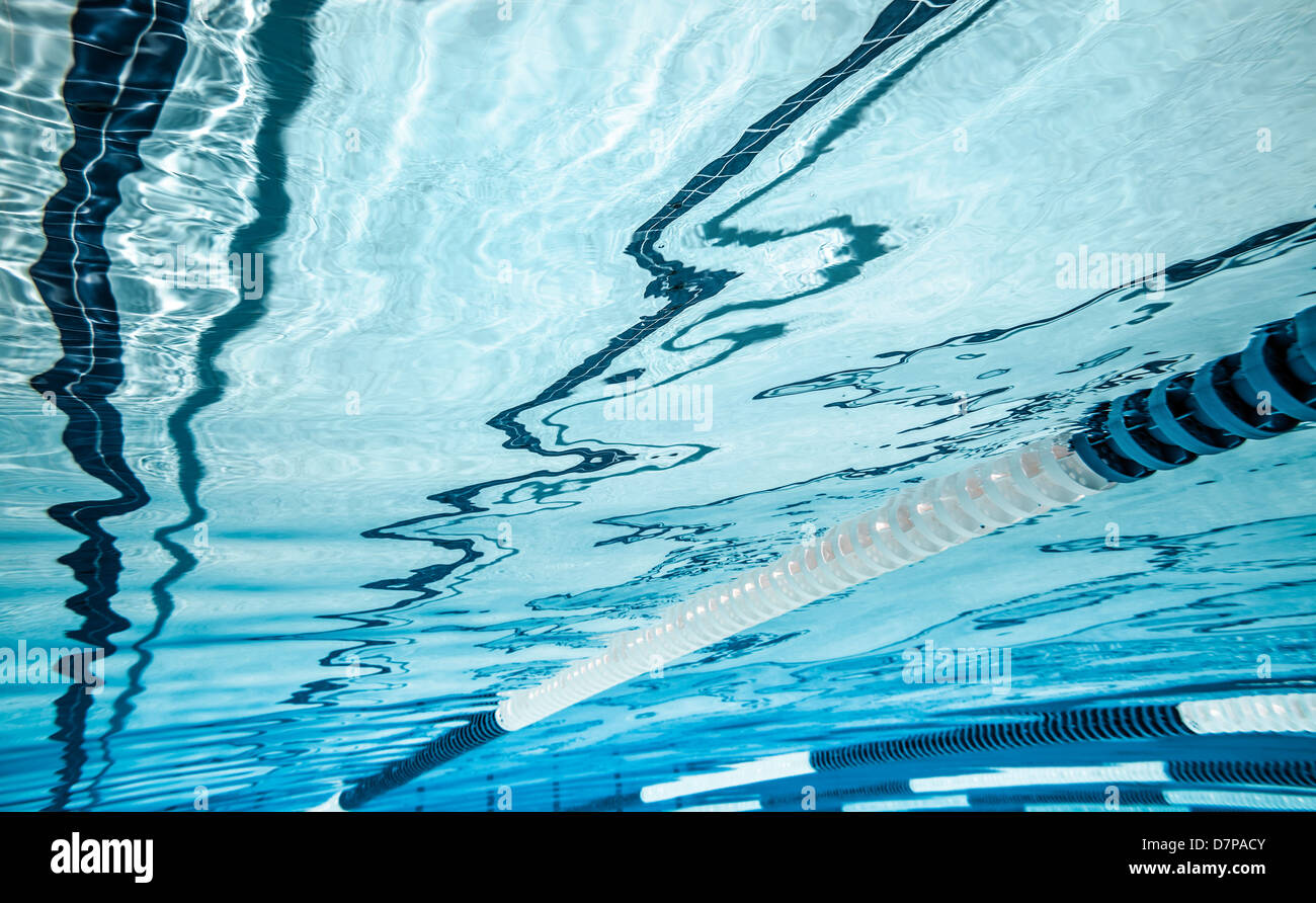 swimming pool under water Stock Photo - Alamy