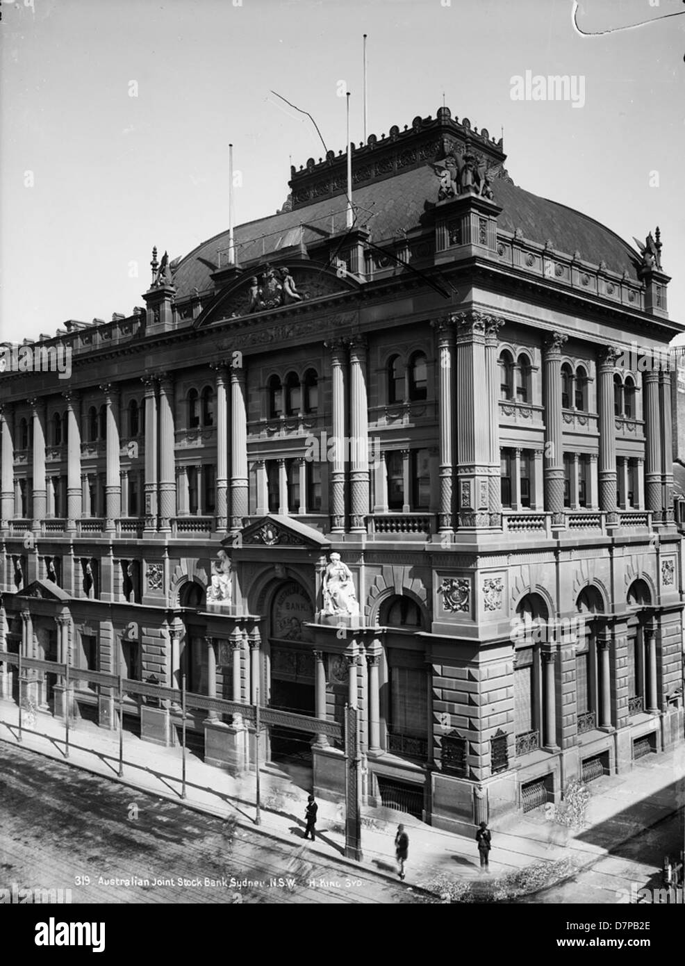 Australian historic building Black and White Stock Photos & Images - Alamy