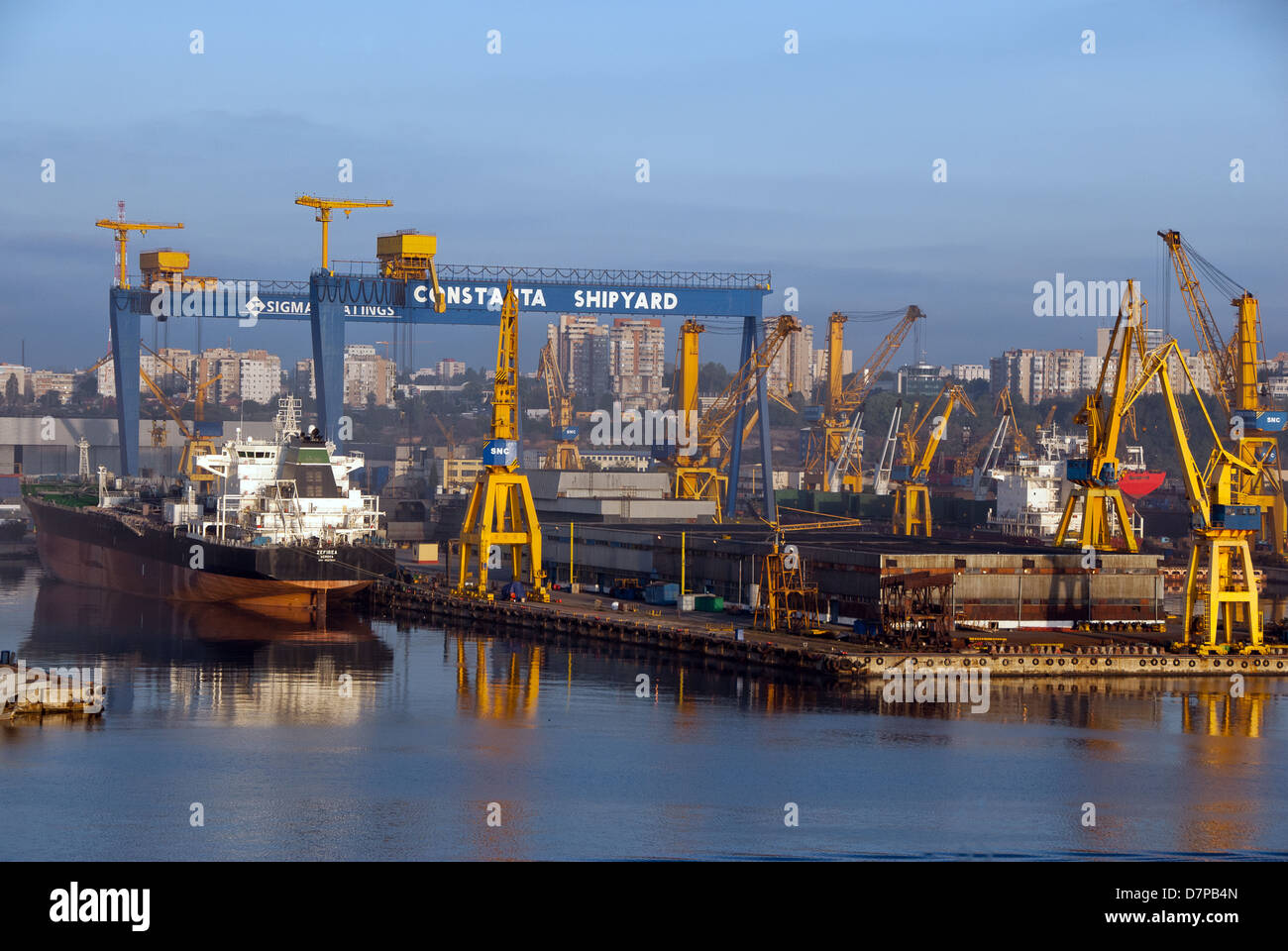 Constanta port romania hi-res stock photography and images - Alamy