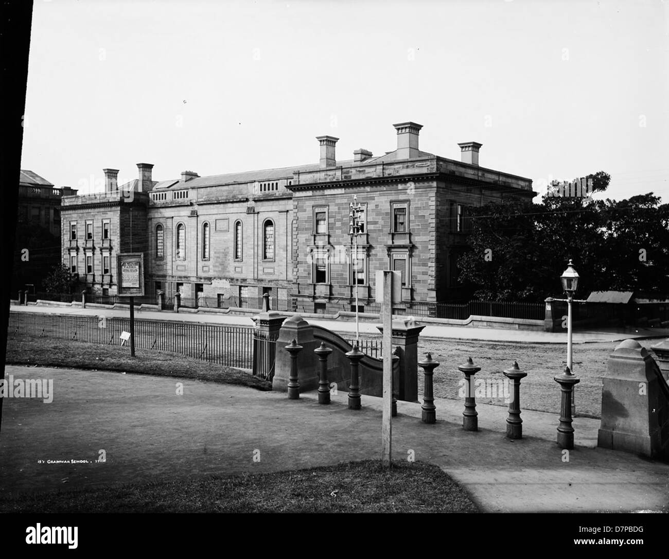 Historic school building on Black and White Stock Photos & Images - Alamy