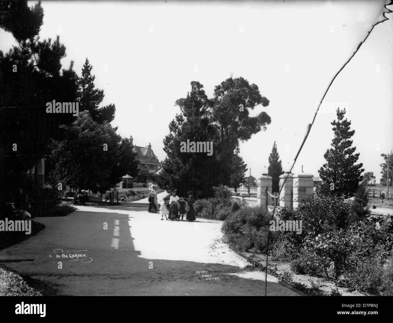 This image features children in a garden setting at the Powerhouse ...